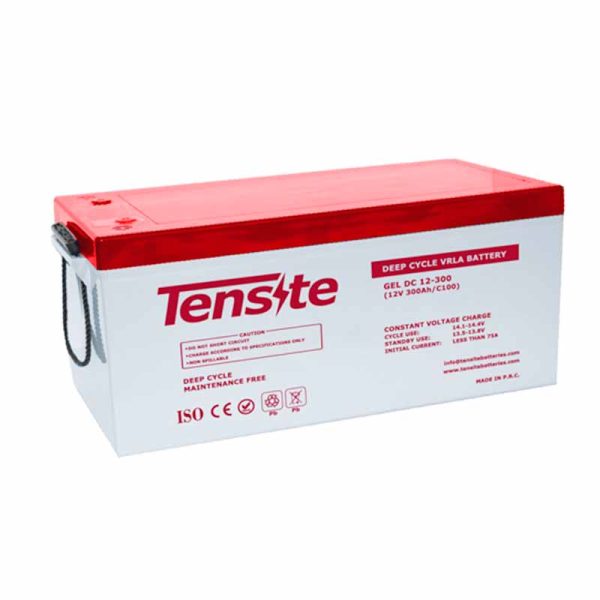 BATERIA GEL TENSITE 12V 300A – MEGA SOLAR PERU