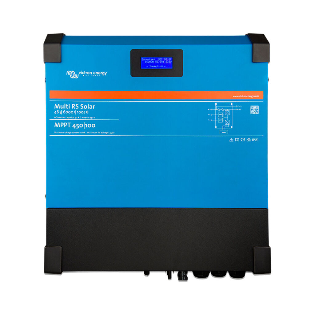 Inversor Victron Multi RS Solar 48/6000/100-450/80 1 tracker – MEGA ...