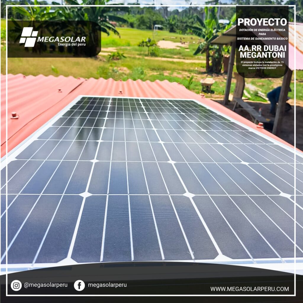 PROYECTO DUBAI MEGANTONI – MEGA SOLAR PERU
