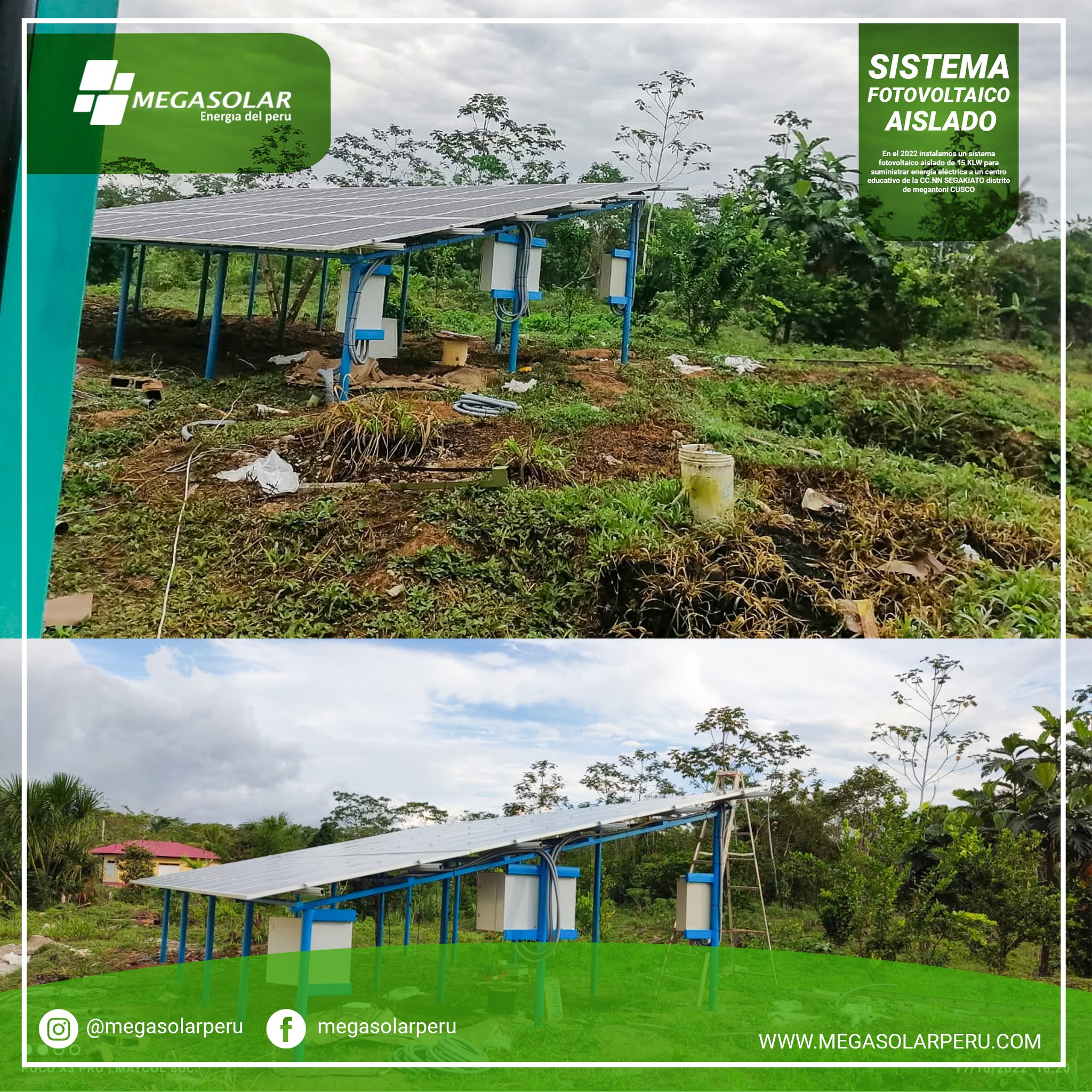 PROYECTO SISTEMA SOLAR FOTOVOLTAICO – MEGA SOLAR PERU